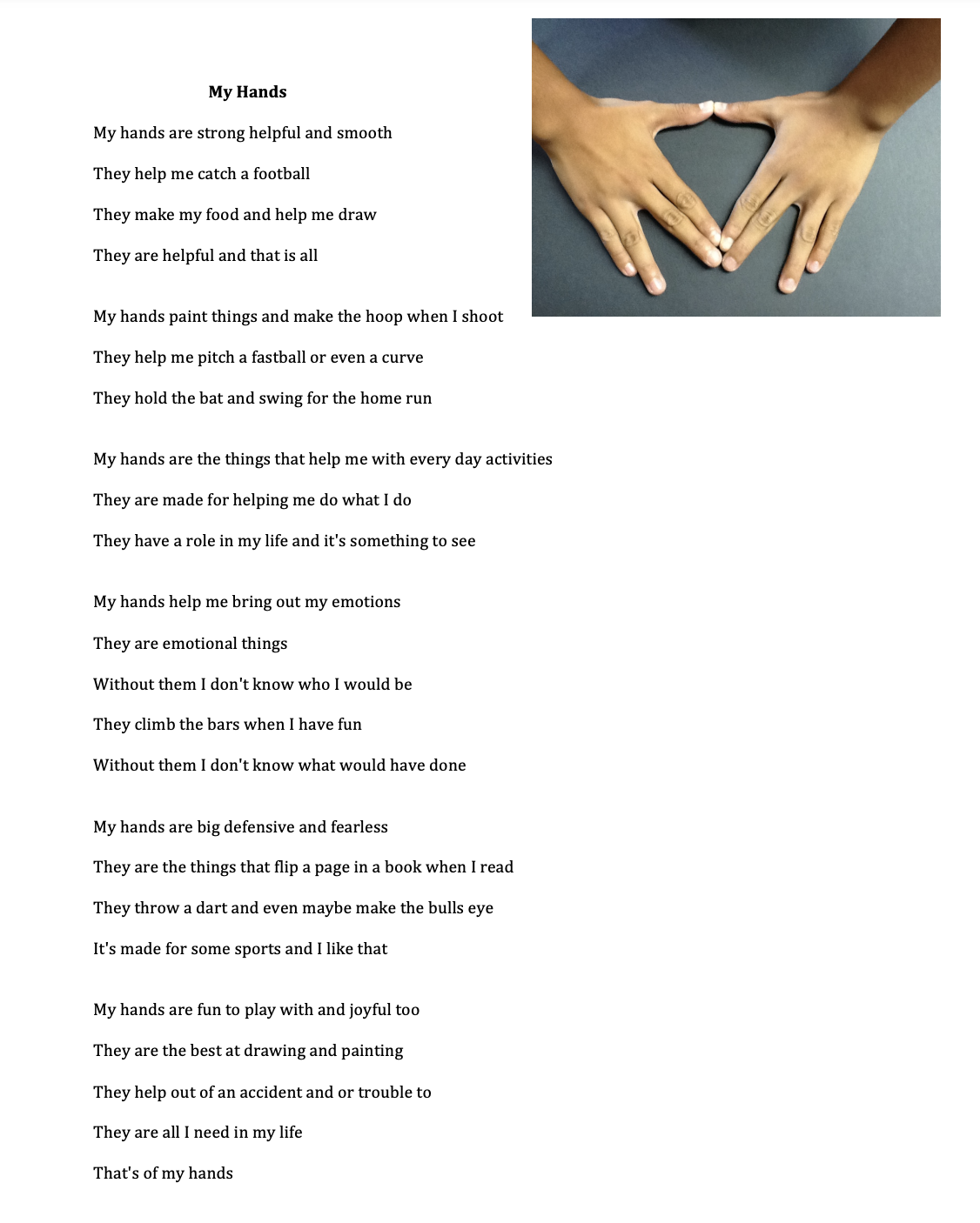 How Do Our Hands Help Us Explore and Understand the World and Ourselves ...